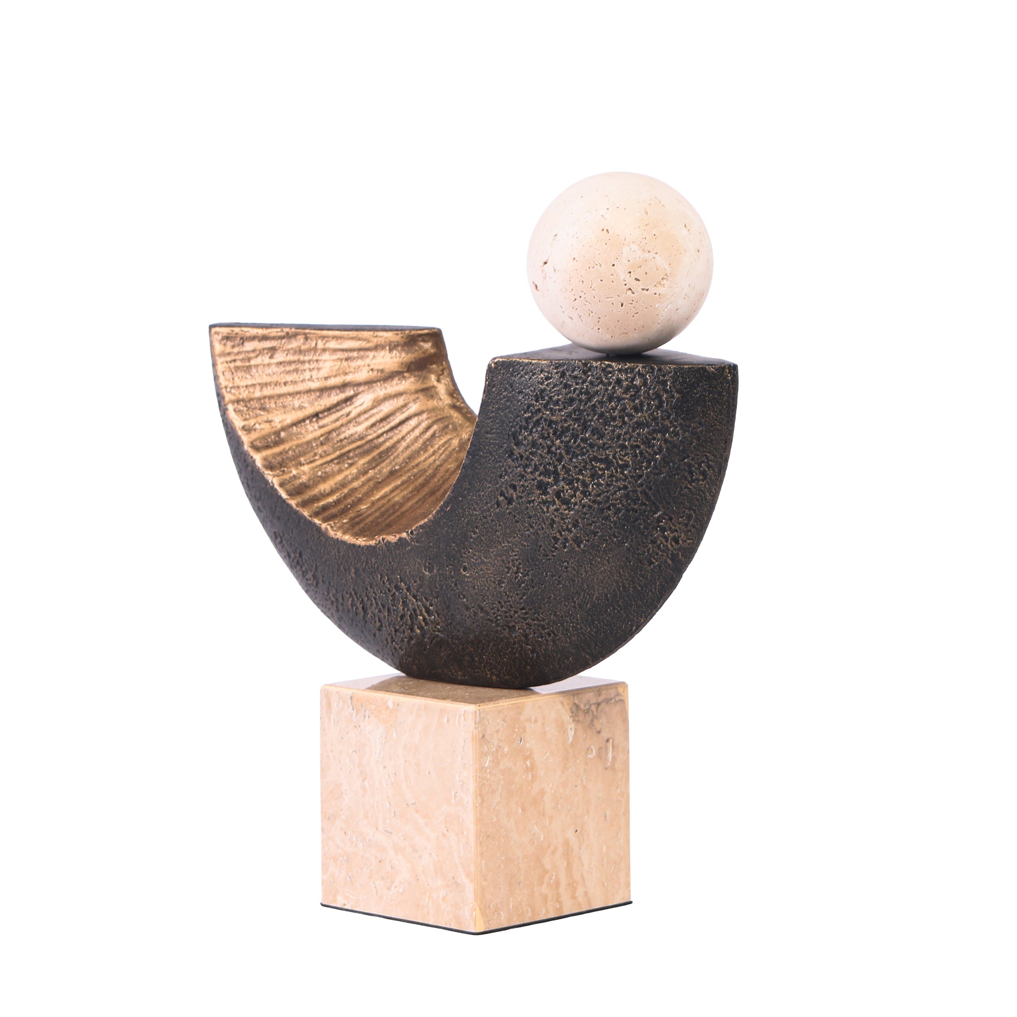 Bruni Balance Sculpture - Dark Bronze | Interior Secrets
