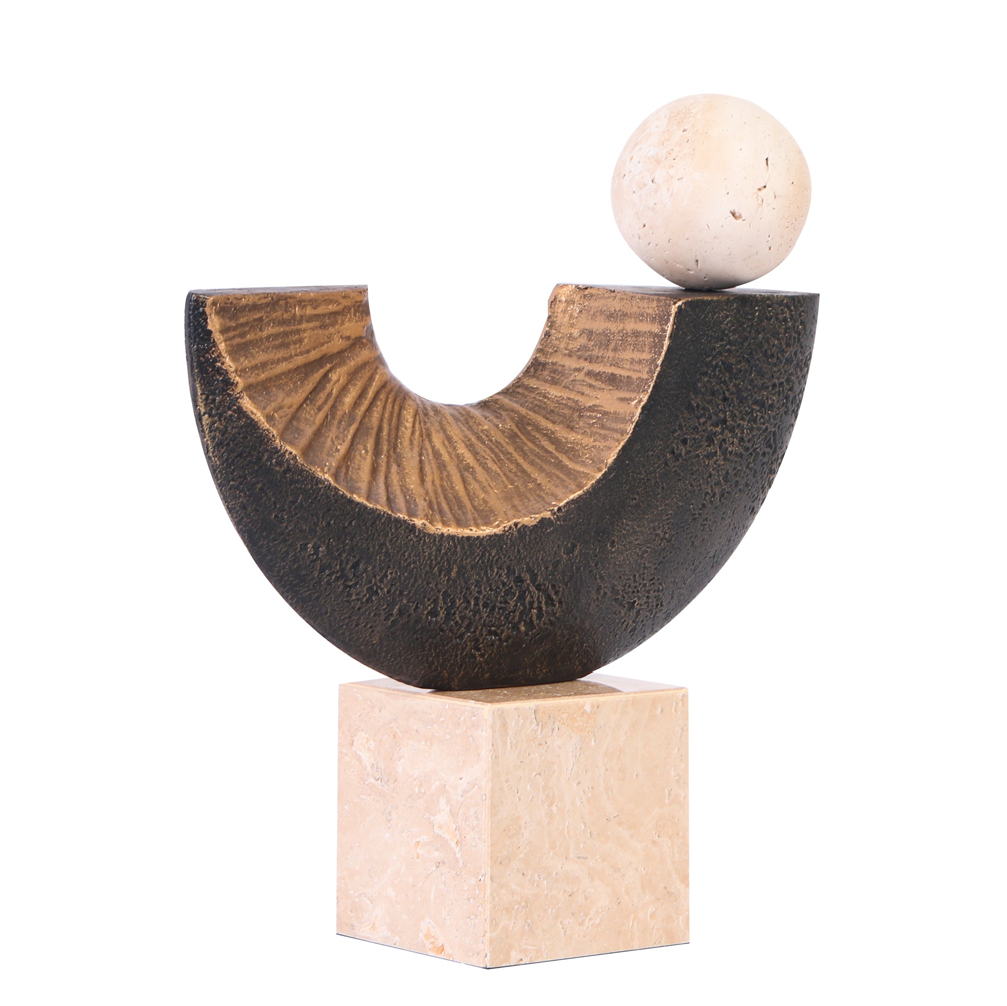 Bruni Balance Sculpture - Dark Bronze | Interior Secrets