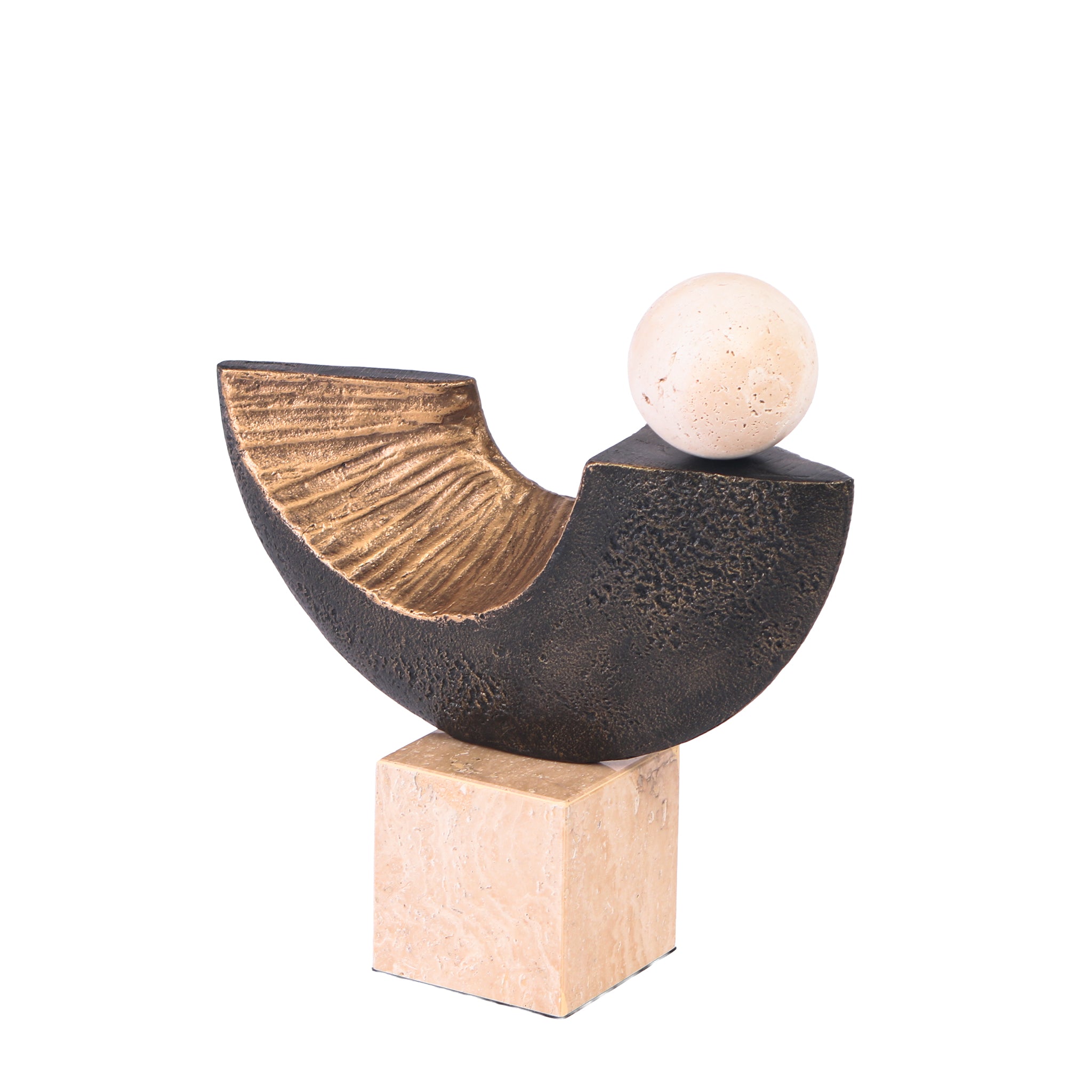 Bruni Balance Sculpture - Dark Bronze | Interior Secrets