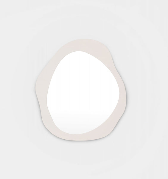Aura 95cm Organic Mirror - Sand | Interior Secrets