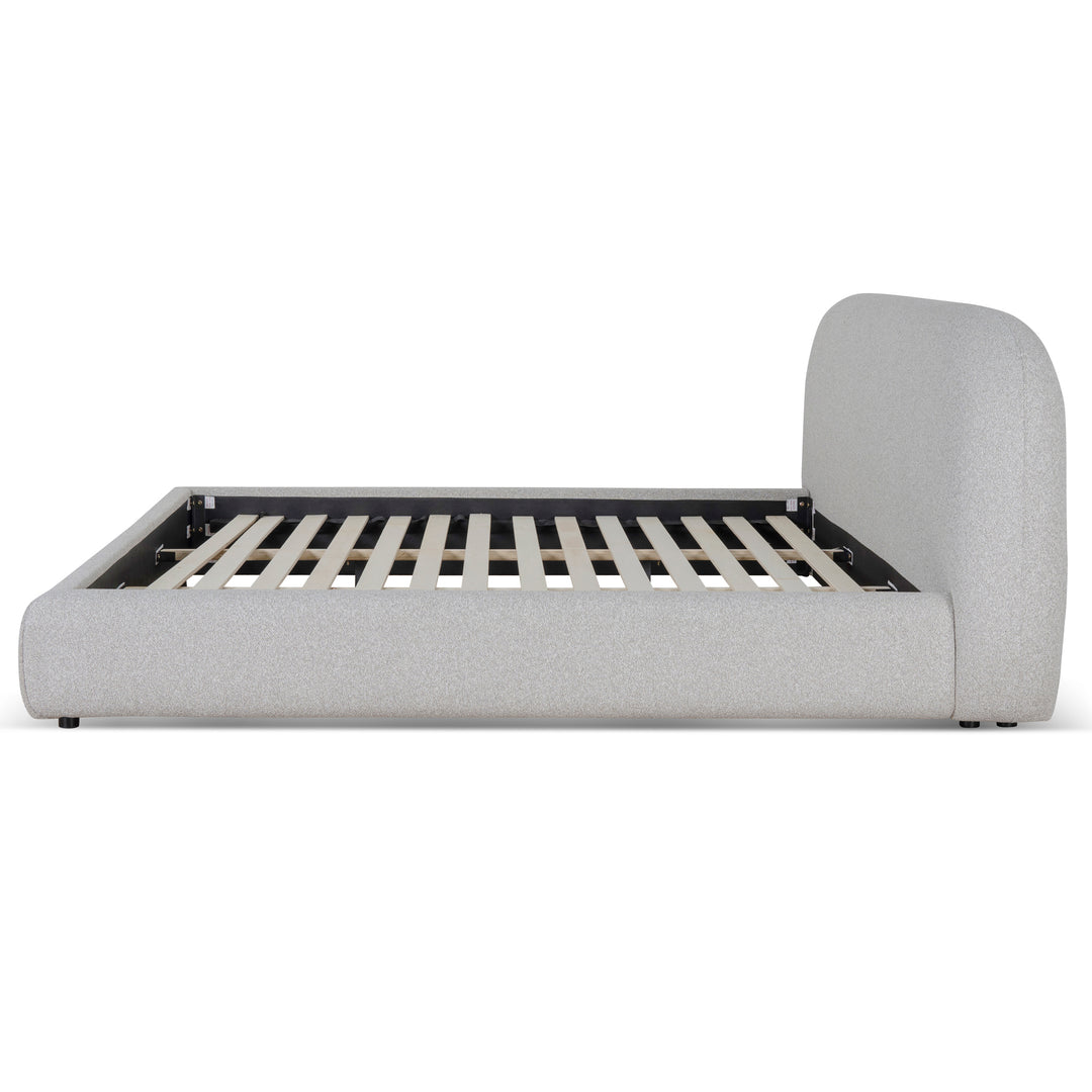 Cedar King Bed Frame - Clay Grey | Interior Secrets