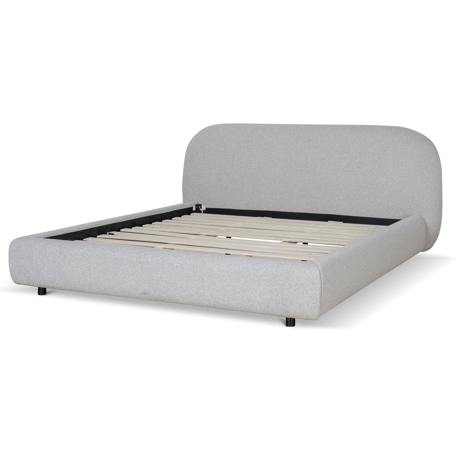 Cedar King Bed Frame - Clay Grey | Interior Secrets