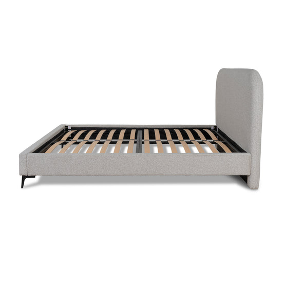 Meredith Queen Bed Frame - Clay Grey | Interior Secrets