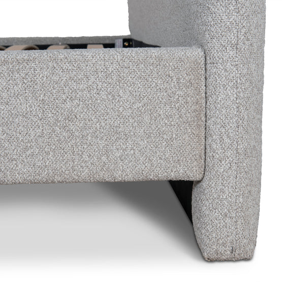 Meredith Queen Bed Frame - Clay Grey | Interior Secrets