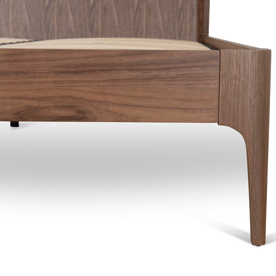Belmont Queen Bed Frame - Walnut | Interior Secrets