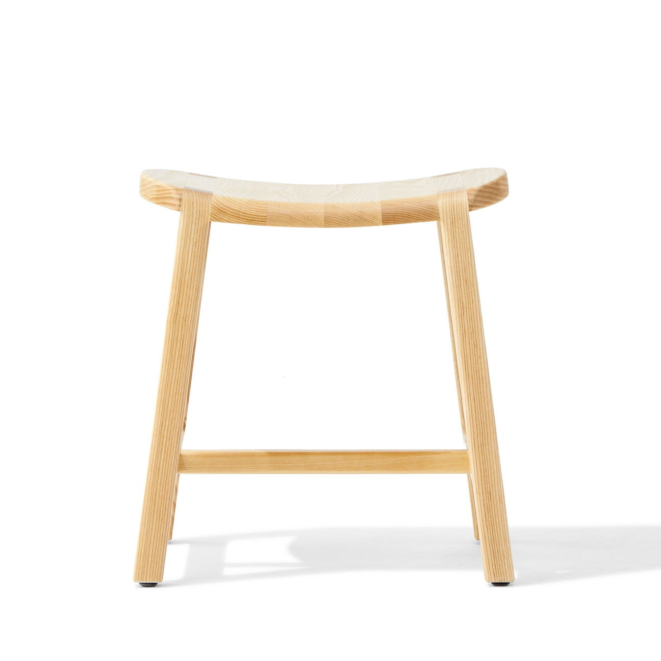 Judy Wooden Low Stool - Natural | Interior Secrets