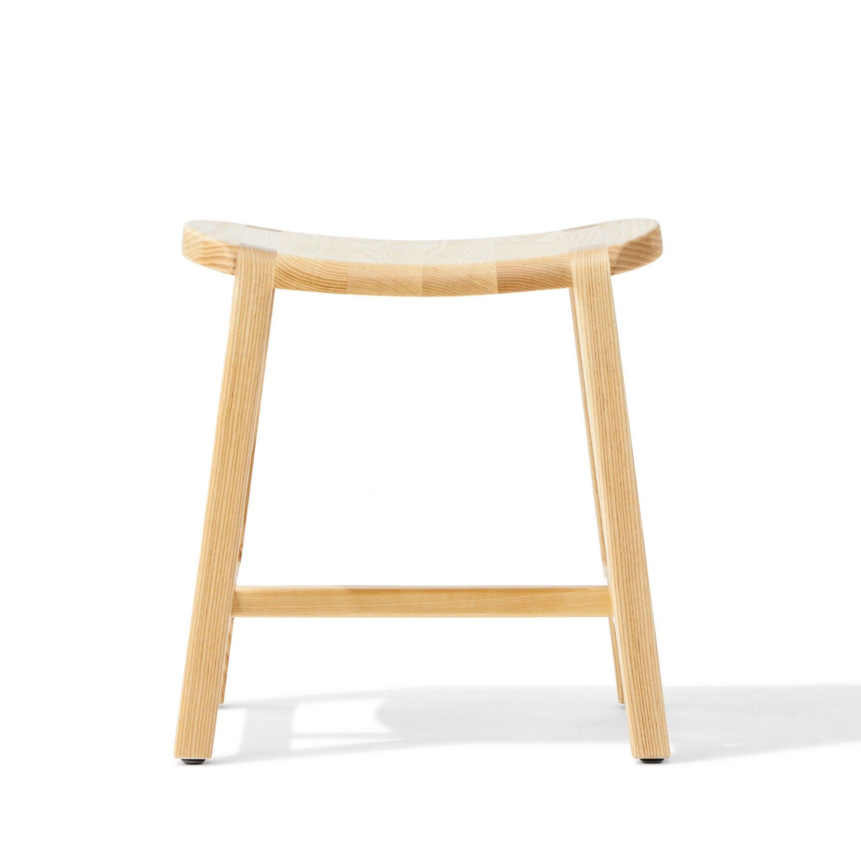 Judy Wooden Low Stool - Natural | Interior Secrets