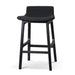 Harris 65cm Bar Stool - Full Black | Interior Secrets
