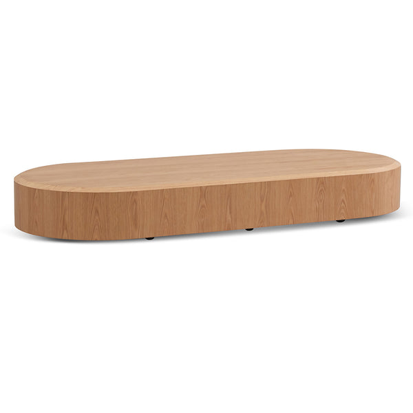 Selma 2.4m Plinth - Natural Oak | Interior Secrets