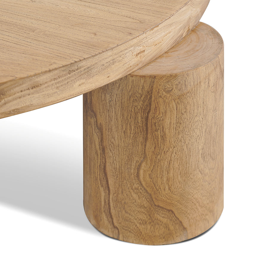 Theo 95cm Coffee Table - Natural | Interior Secrets