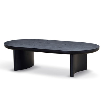Maxim 1.3m Coffee Table - Full Black | Interior Secrets