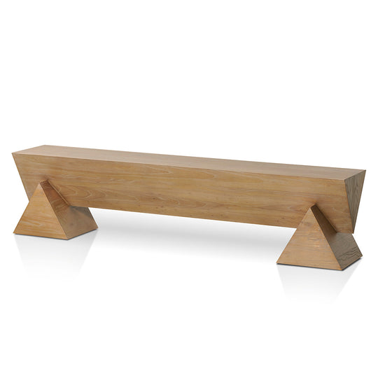 Davila 1.9m Elm Bench - Natural | Interior Secrets