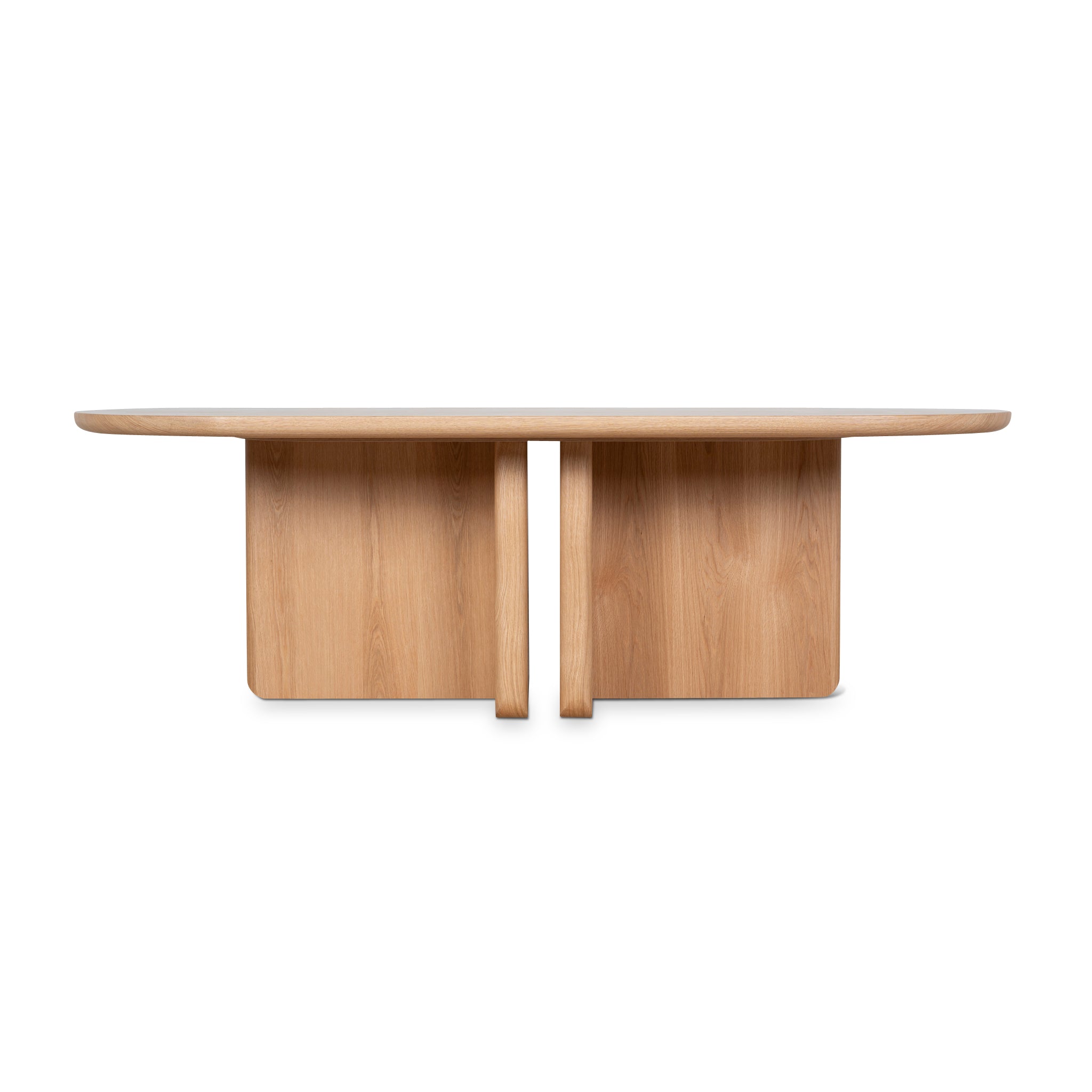 Valdis 2.4m Dining Table - Natural Oak | Interior Secrets