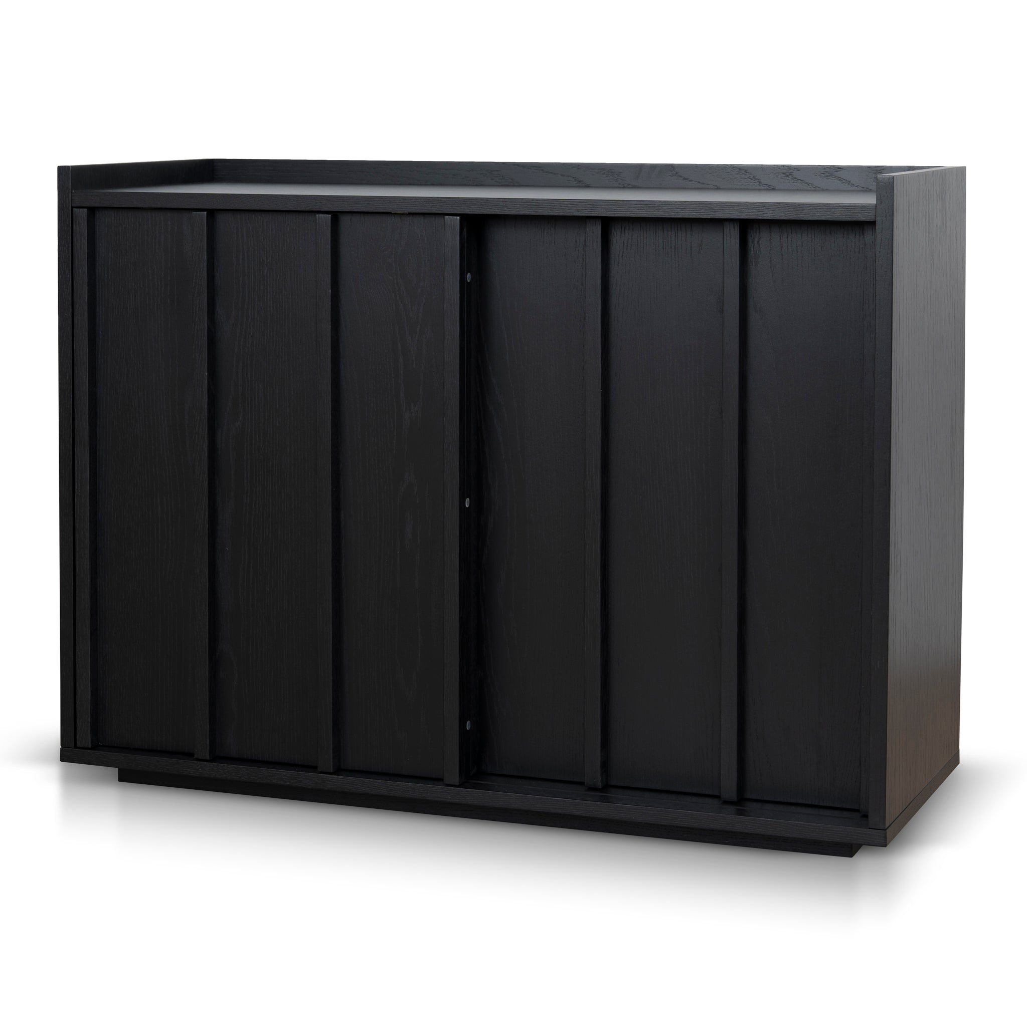 Kobus 100cm Sideboard Unit - Full Black | Interior Secrets