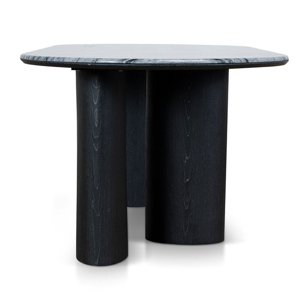 Ex Display - Vienna 2.2m Black Marble Dining Table - Black | Interior ...