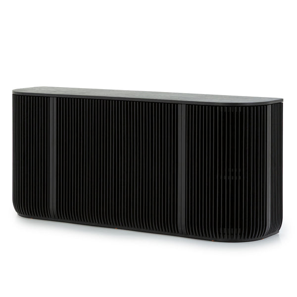 Arvena 1.73m Sideboard Unit - Black Stain | Interior Secrets