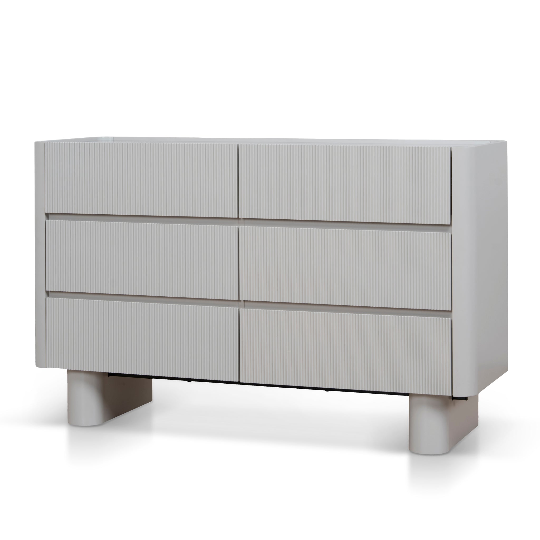Rilano 1.2m Buffet Unit - Warm Grey | Interior Secrets