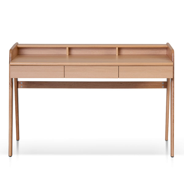 Brendon Home office Desk - Natural Oak | Interior Secrets