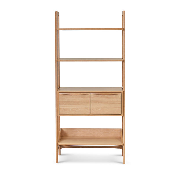 Brendon Bookcase - Natural Oak | Interior Secrets