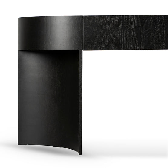 Sohvi 1.5m Console Table - Textured Espresso Black | Interior Secrets