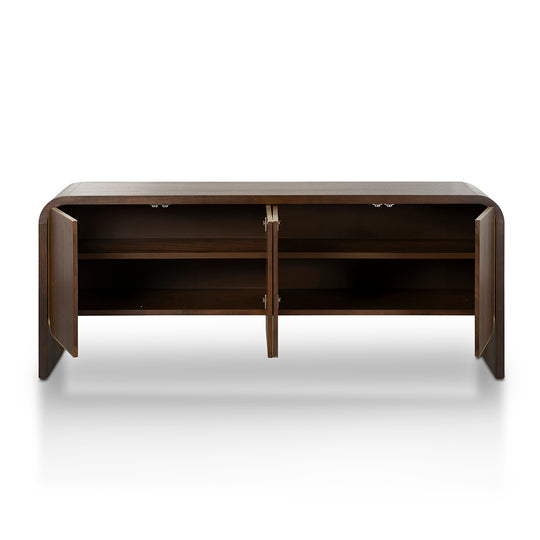Boran 2m Buffet Unit - Walnut | Interior Secrets