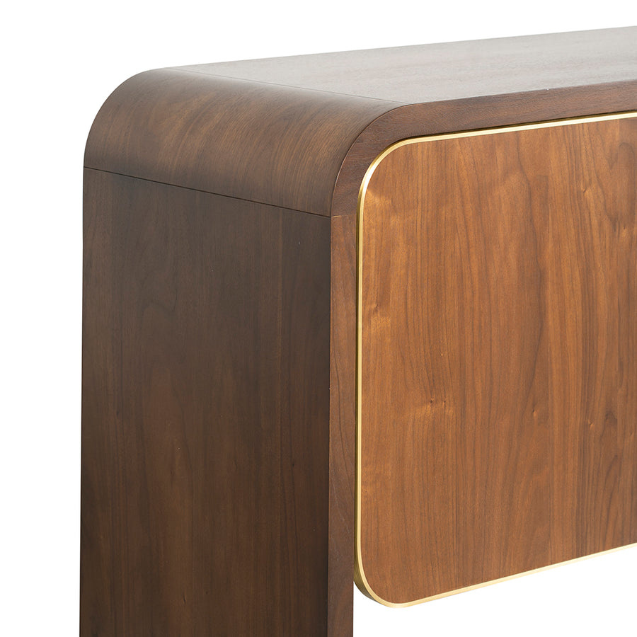 Boran 2m Buffet Unit - Walnut | Interior Secrets