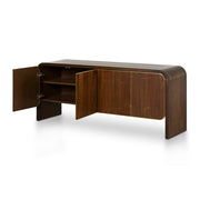 Boran 2m Buffet Unit - Walnut | Interior Secrets