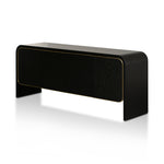Boran 2m Buffet Unit - Textured Espresso Black | Interior Secrets
