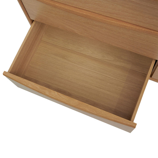 Brendon 6 Drawer Chest - Natural Oak | Interior Secrets