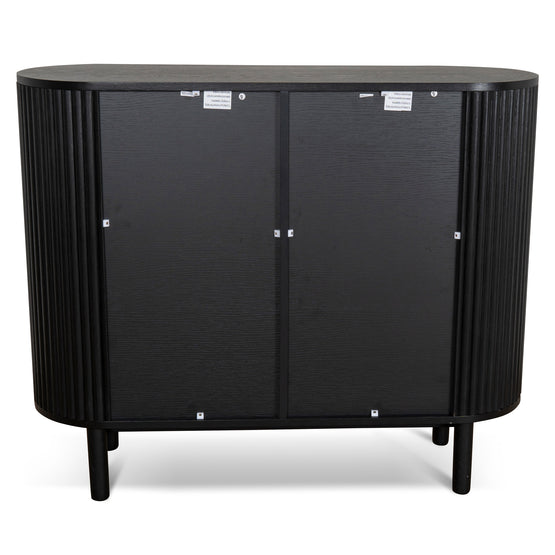 Melita 1.2m Sideboard Unit - Full Black | Interior Secrets
