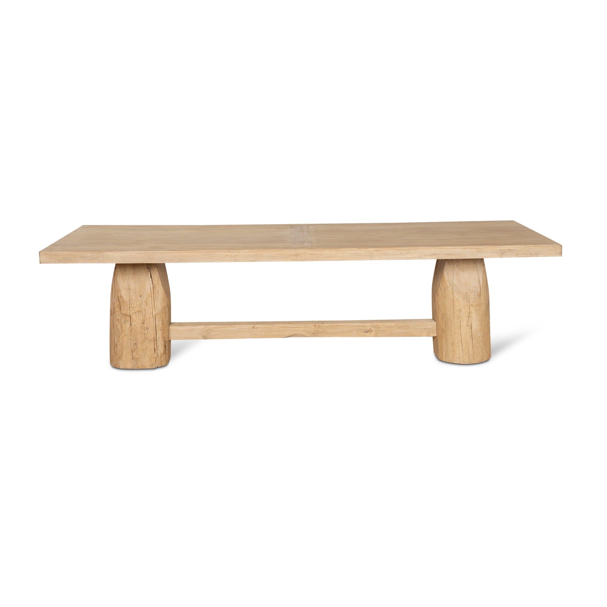 Josif 2.8m Elm Dining Table - Natural | Interior Secrets