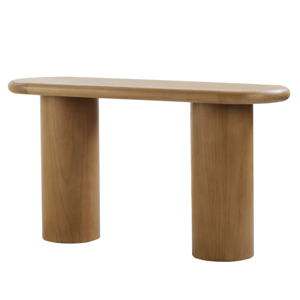 Alida 1.52m New Elm Console Table - Natural | Interior Secrets