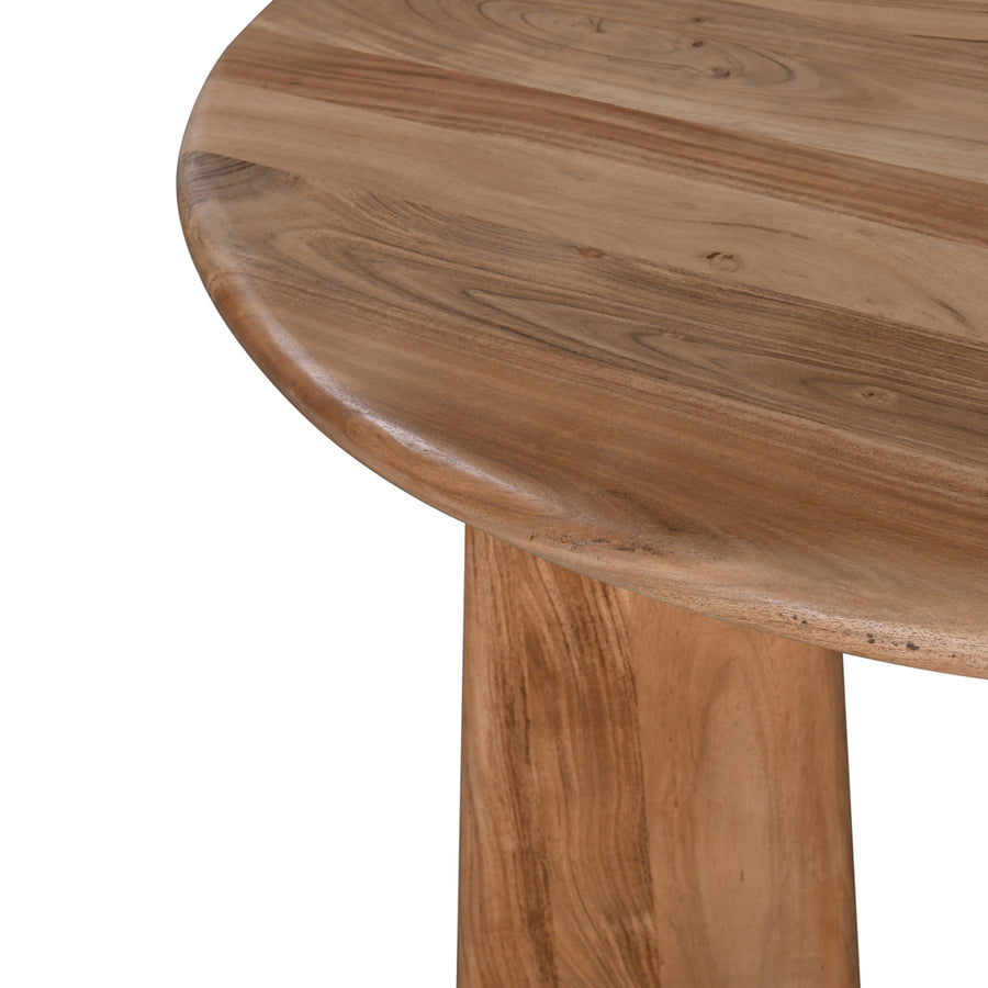 Vasco 1.2m Round Dining Table - Natural | Interior Secrets