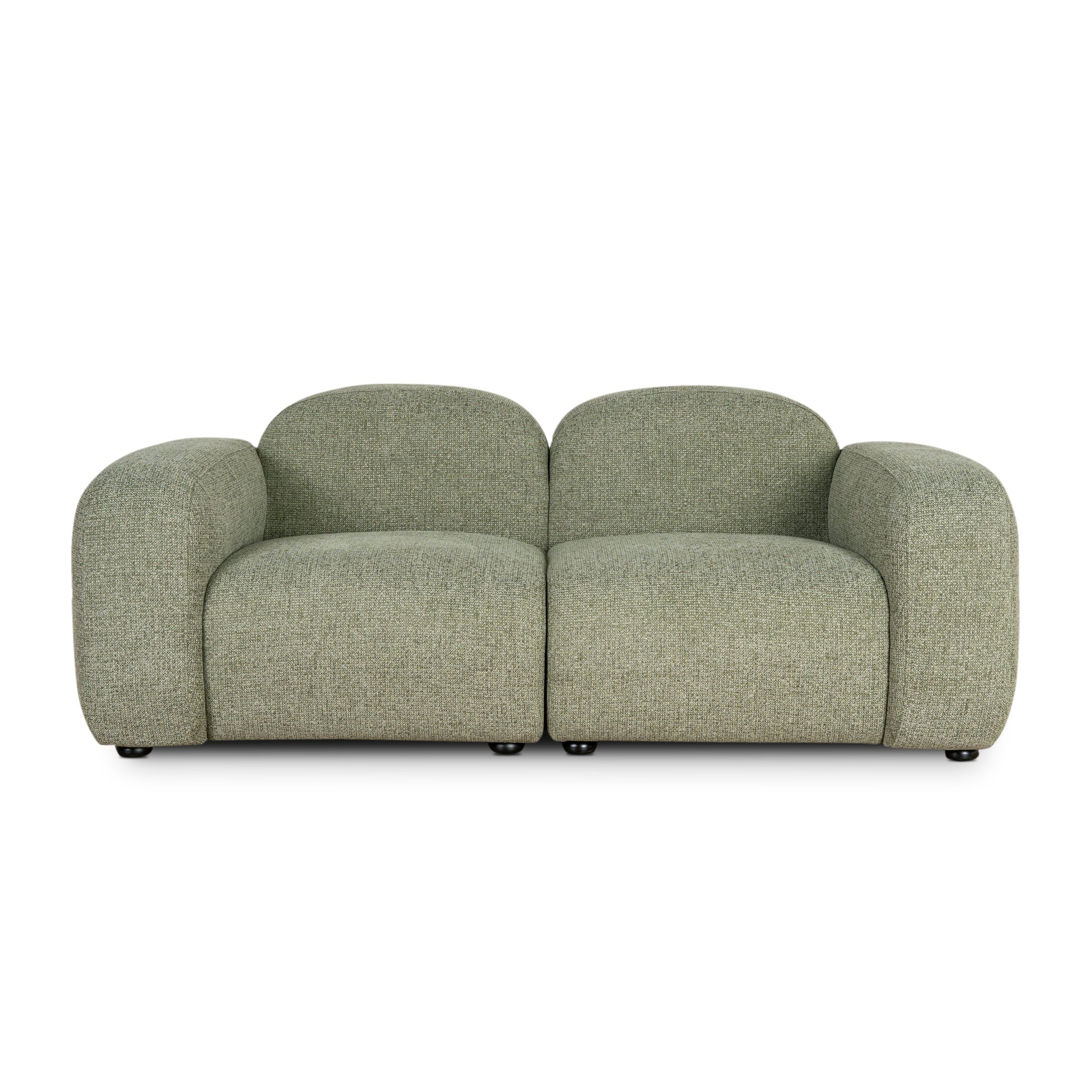 Soma 2 Seater Sofa - Coral Light Green | Interior Secrets