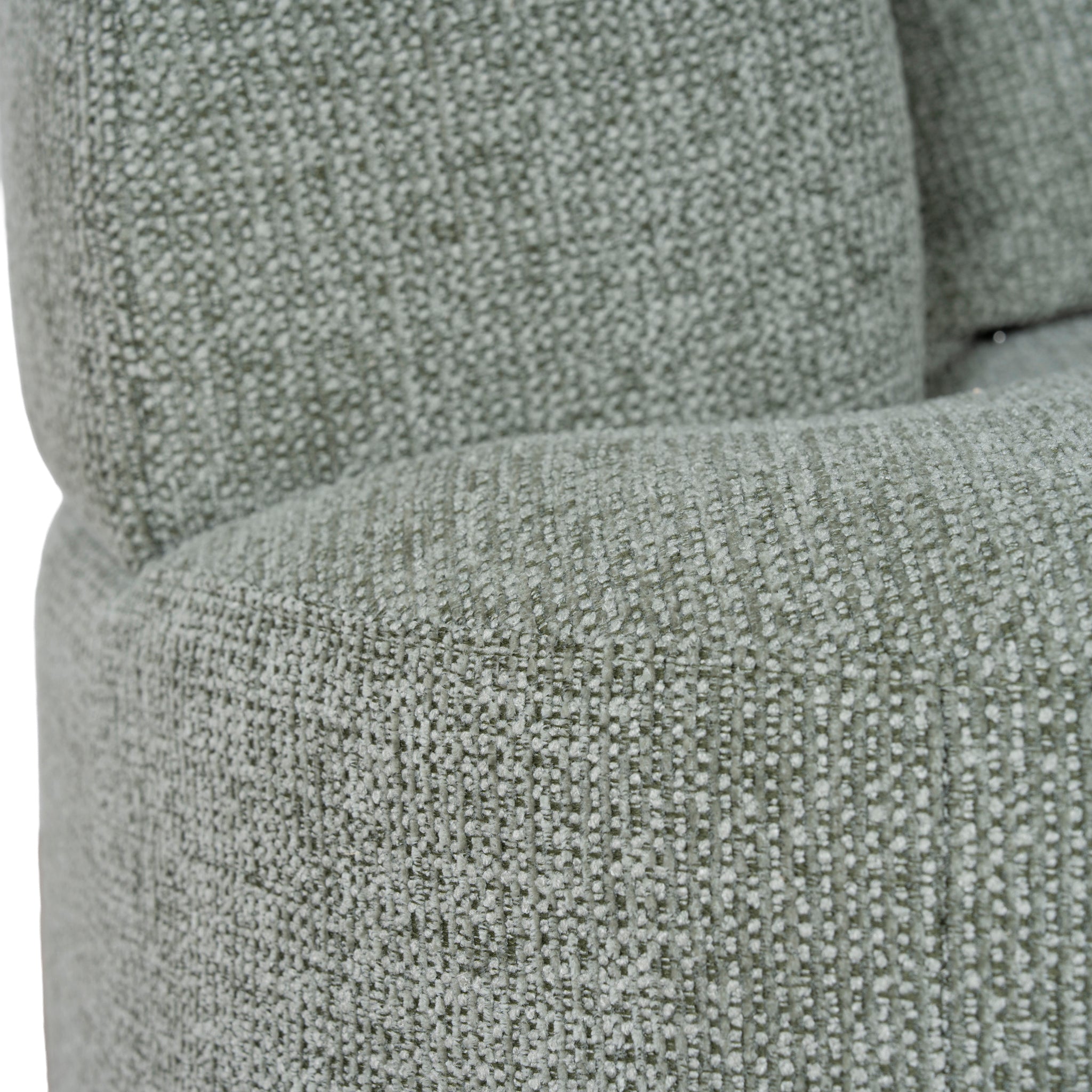 Roly Modular Right Chaise Sofa - Coral Light Green | Interior Secrets