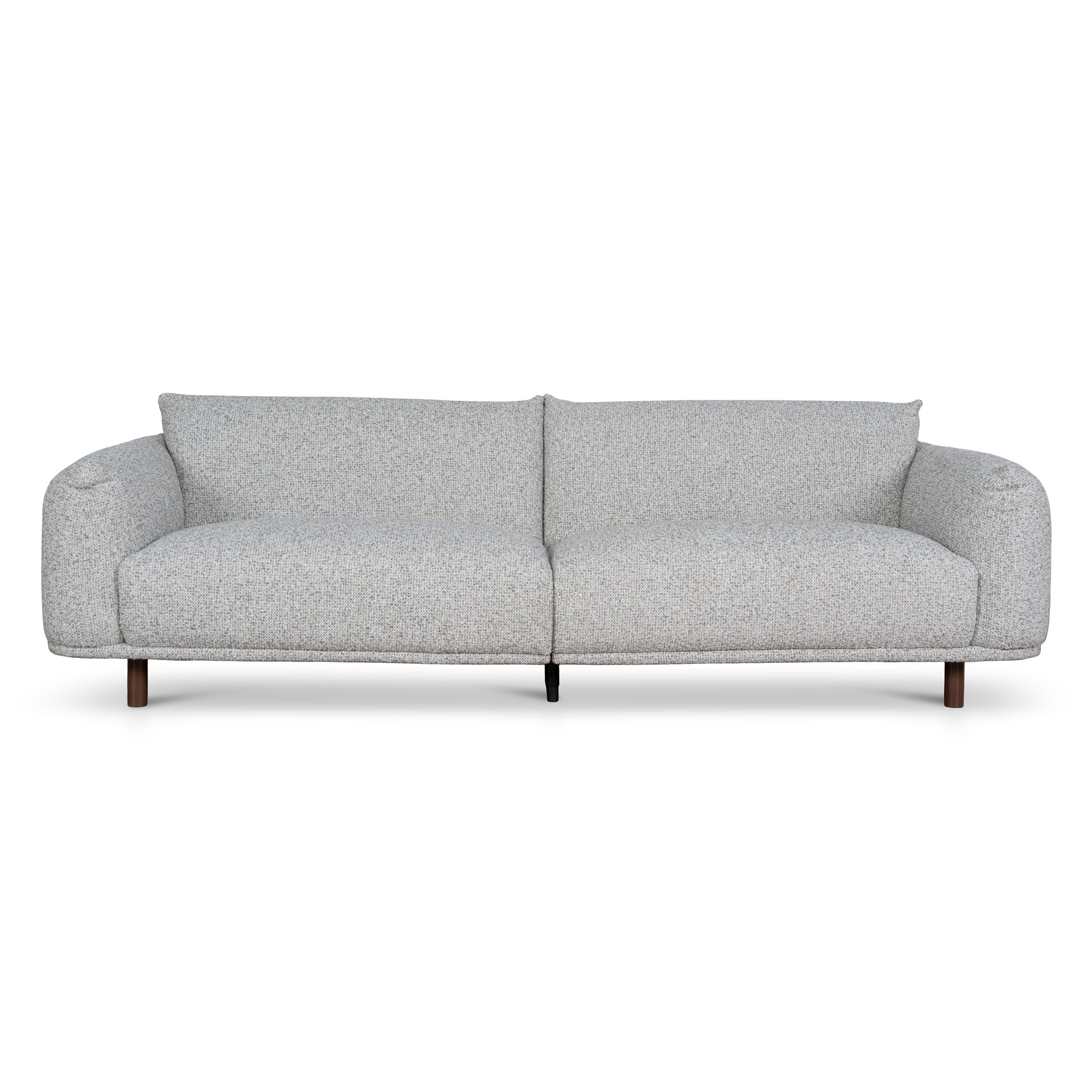 Prisha 3 Seater Sofa - Noah Silver Lining | Interior Secrets