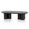 Holt 1.3m Coffee Table - Full Black | Interior Secrets