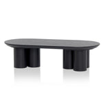 Holt 1.3m Coffee Table - Full Black | Interior Secrets