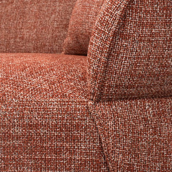 Arima 3 Seater Sofa - Moss Rust Orange | Interior Secrets