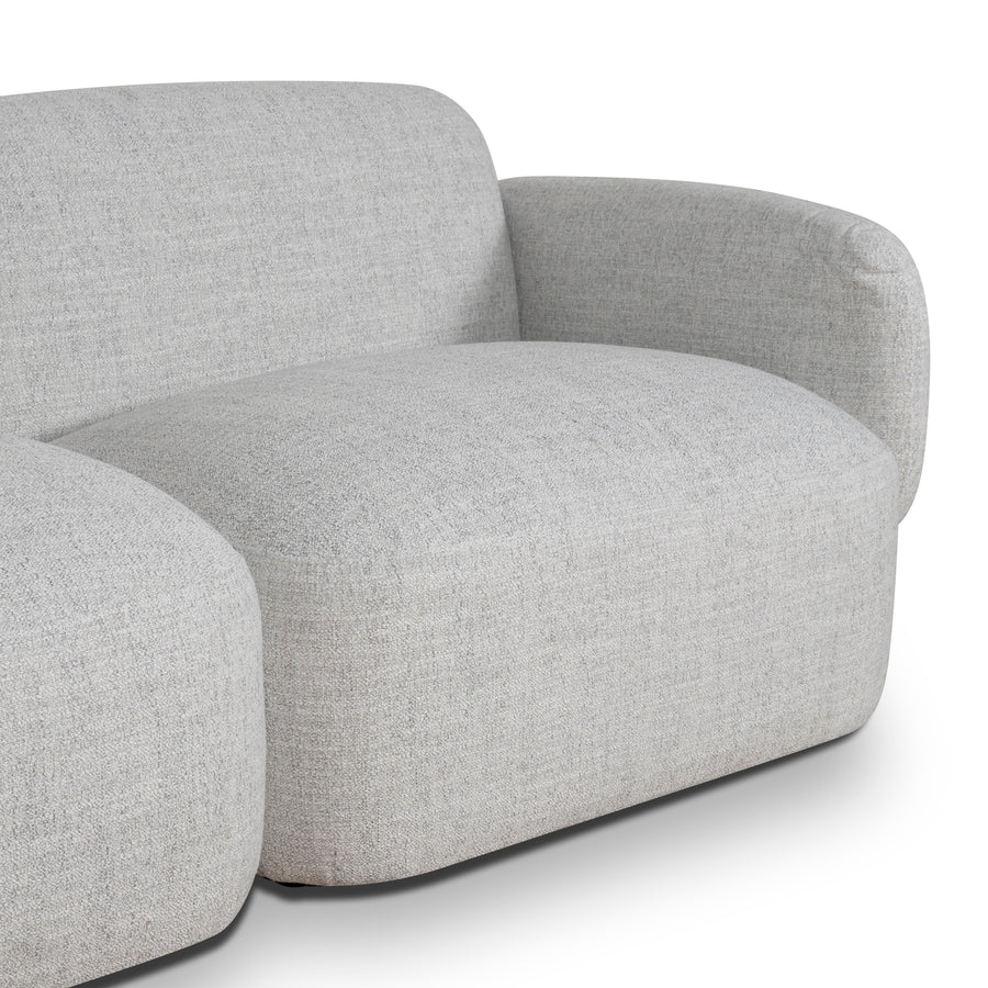 Gosling Left Chaise Modular Sofa - Cloud Grey | Interior Secrets