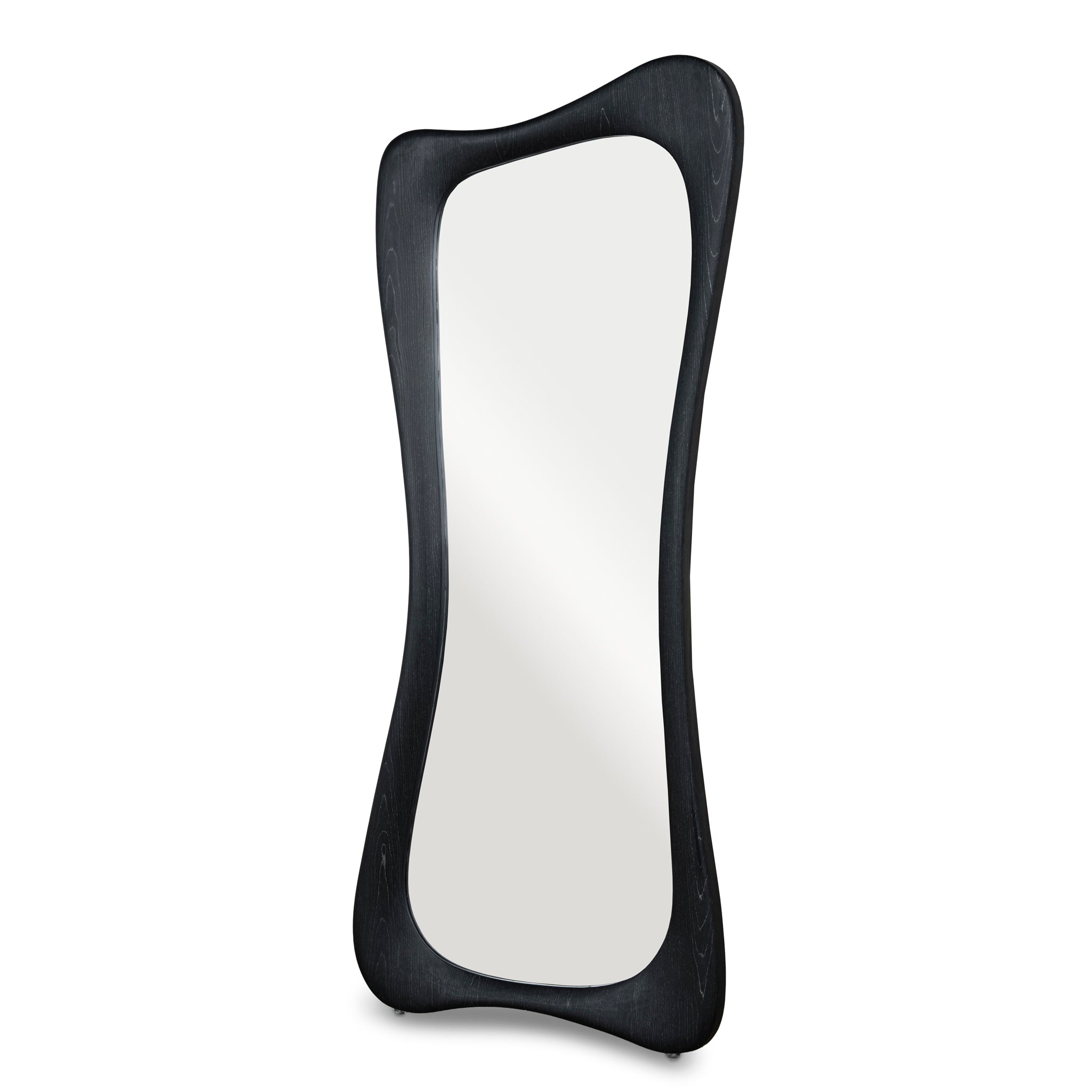 Ex Display - Nuvina 1.8m (H) Floor Mirror - Black | Interior Secrets