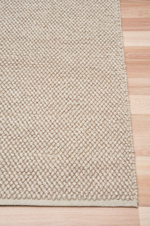 Murmur Wool Rug - Light Beige | Interior Secrets