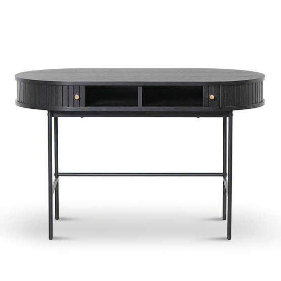 Dania 1.2m Home Office Desk - Full Black | Interior Secrets