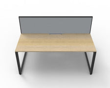 Rapid Infinity 1.5m Back to Back Loop Leg Workstation 2 Seater ...