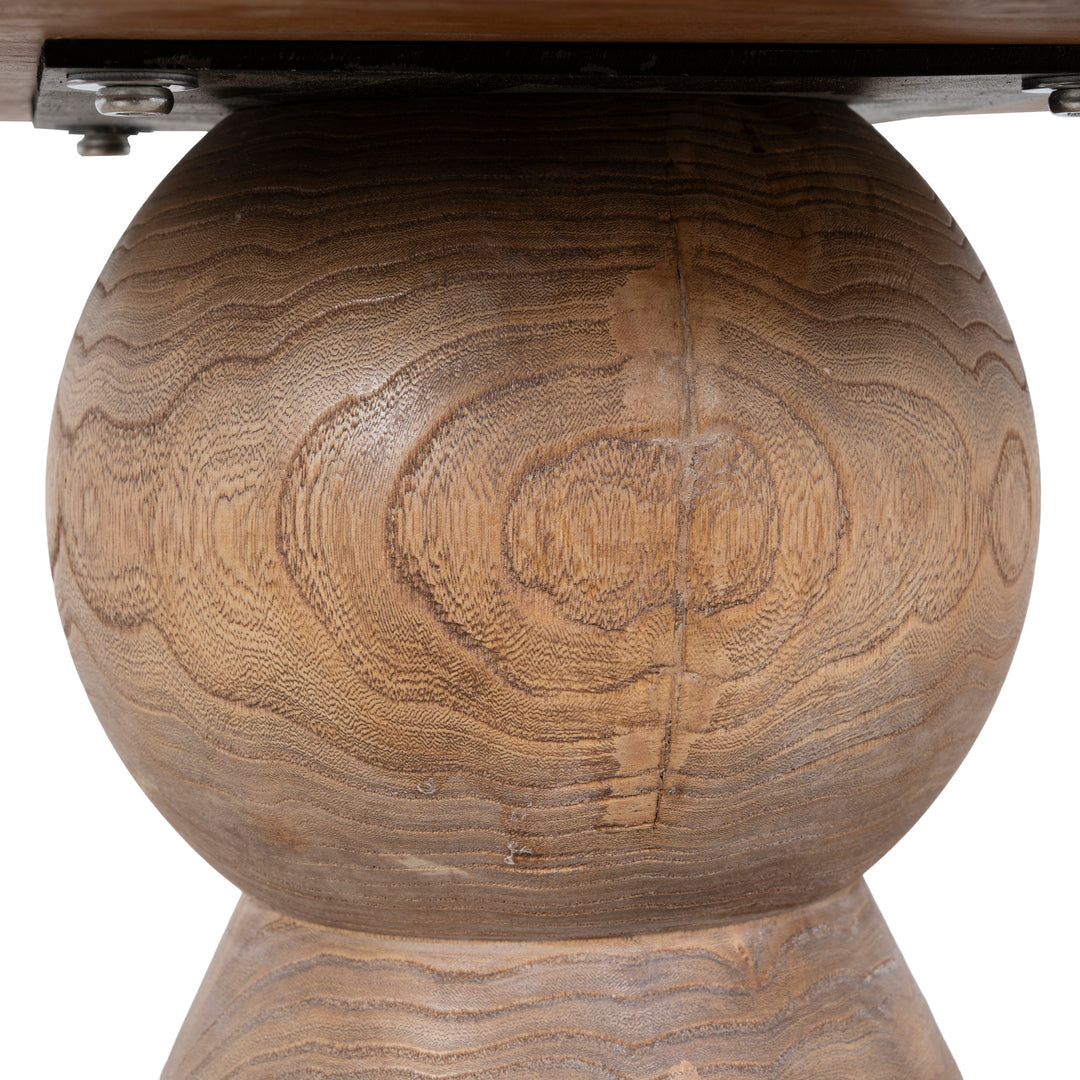 Roslain 40cm Round Side Table - Natural | Interior Secrets