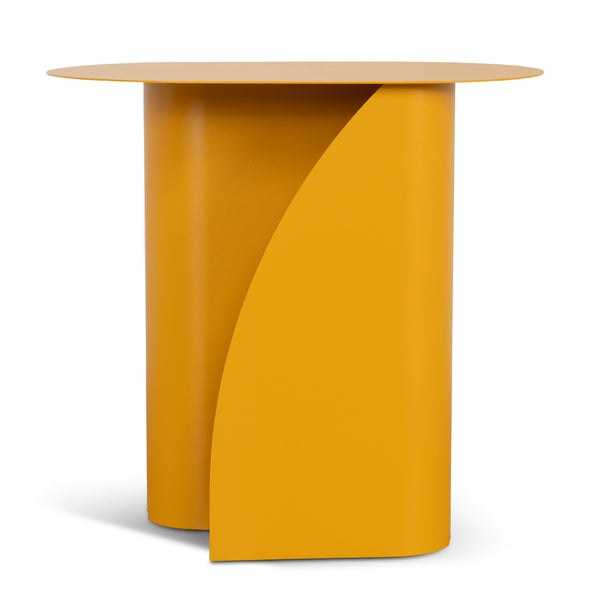 Vetra 50cm Side Table - Sandy Mustard | Interior Secrets
