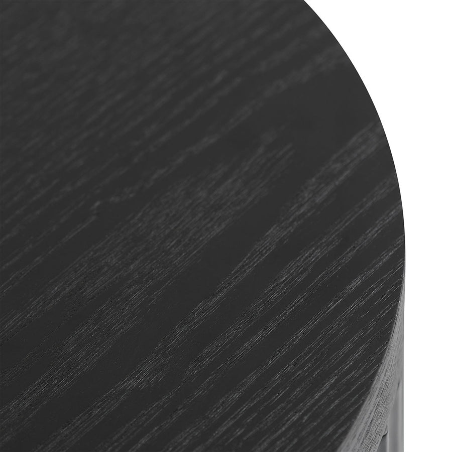 Elino Bedside Table - Full Black | Interior Secrets