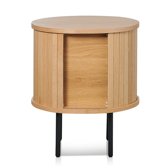 Dania Round Side Table - Natural | Interior Secrets