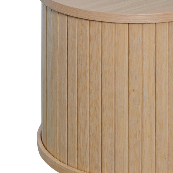 Dania Round Side Table - Natural | Interior Secrets