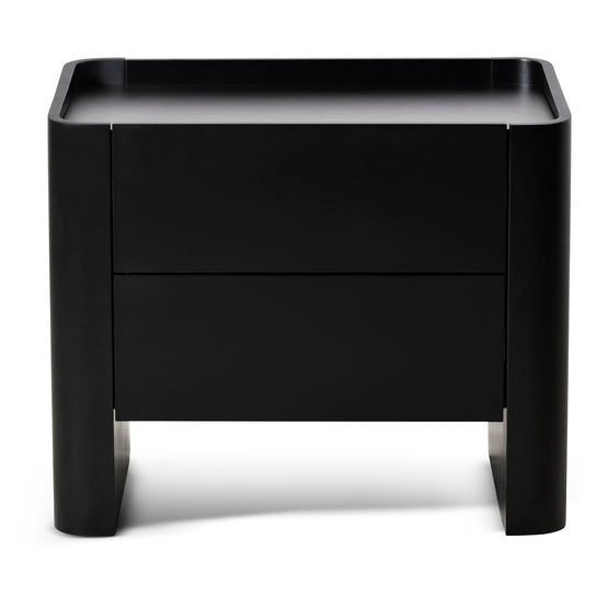 Latonya Bedside Table - Matte Black | Interior Secrets